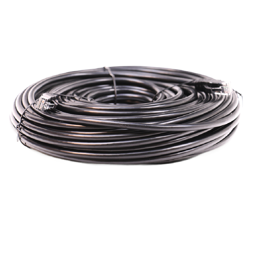 Premade Ethernet Cables for CCTV 20m - High Performance