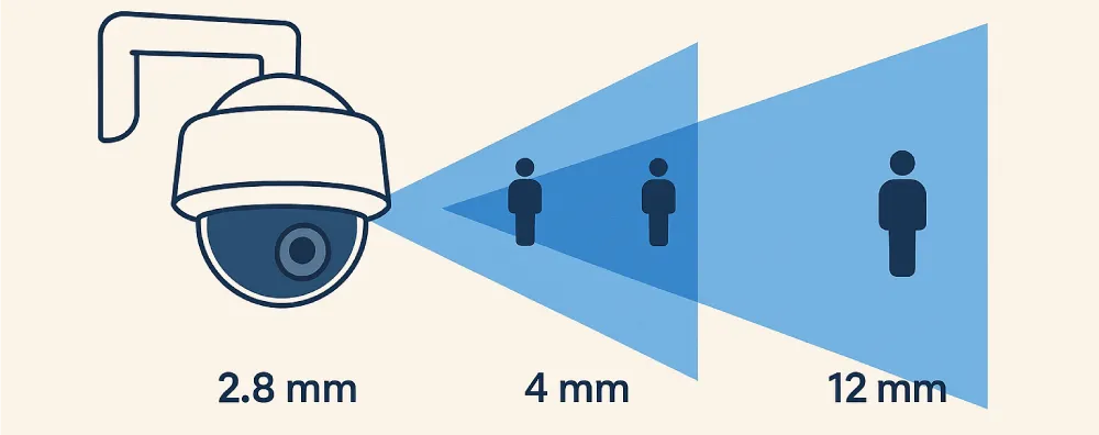 CCTV Lens Guide: Understand Focal Lengths & Field of View CCTV42